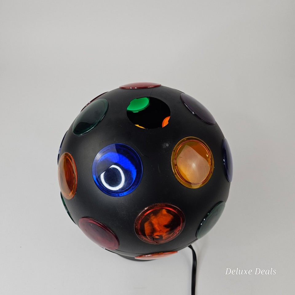 Multi-Color Rotating Party Light/ Disco Ball, approx. 10" diameter | eBay