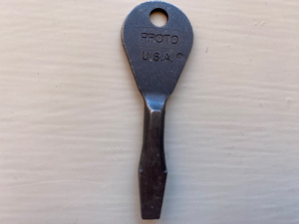 Brand New Vintage Proto Tools Key Chain Flathead Screwdriver Forged ...