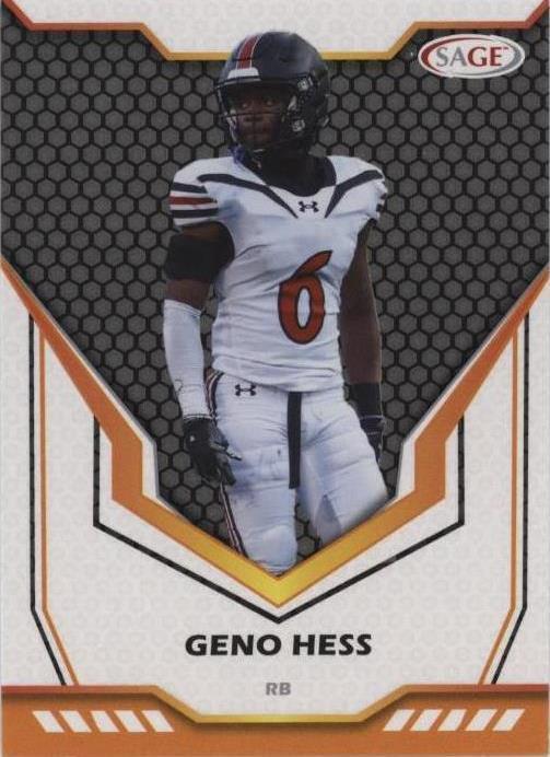 2024 SAGE HIT Low Series - Here's Something Geno Hess #6 (RC) for sale ...