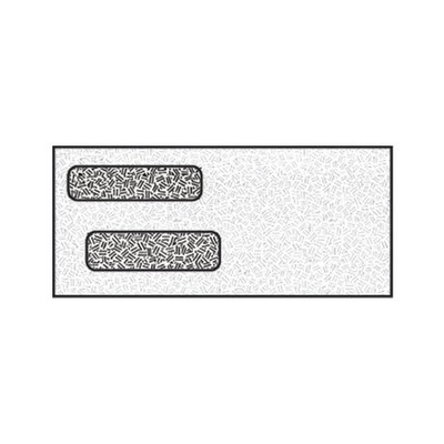 #9 Digi-Clear DG-2 Window Envelope, Black Confetti Tint, Diagonal Seams ...