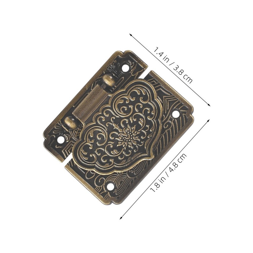 6pcs Antique Chest Latch: Retro Cabinet Latch Hardware - Vintage ...