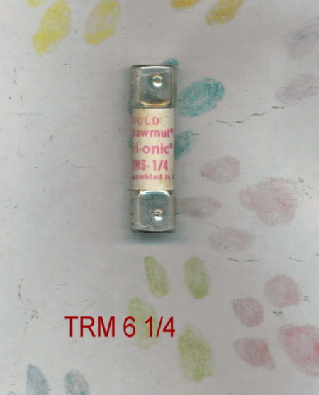 SHAWMUT TRM 6 1/4 FUSE 250 VOLT 6 1/4 AMP TRM-6 1/4 | eBay