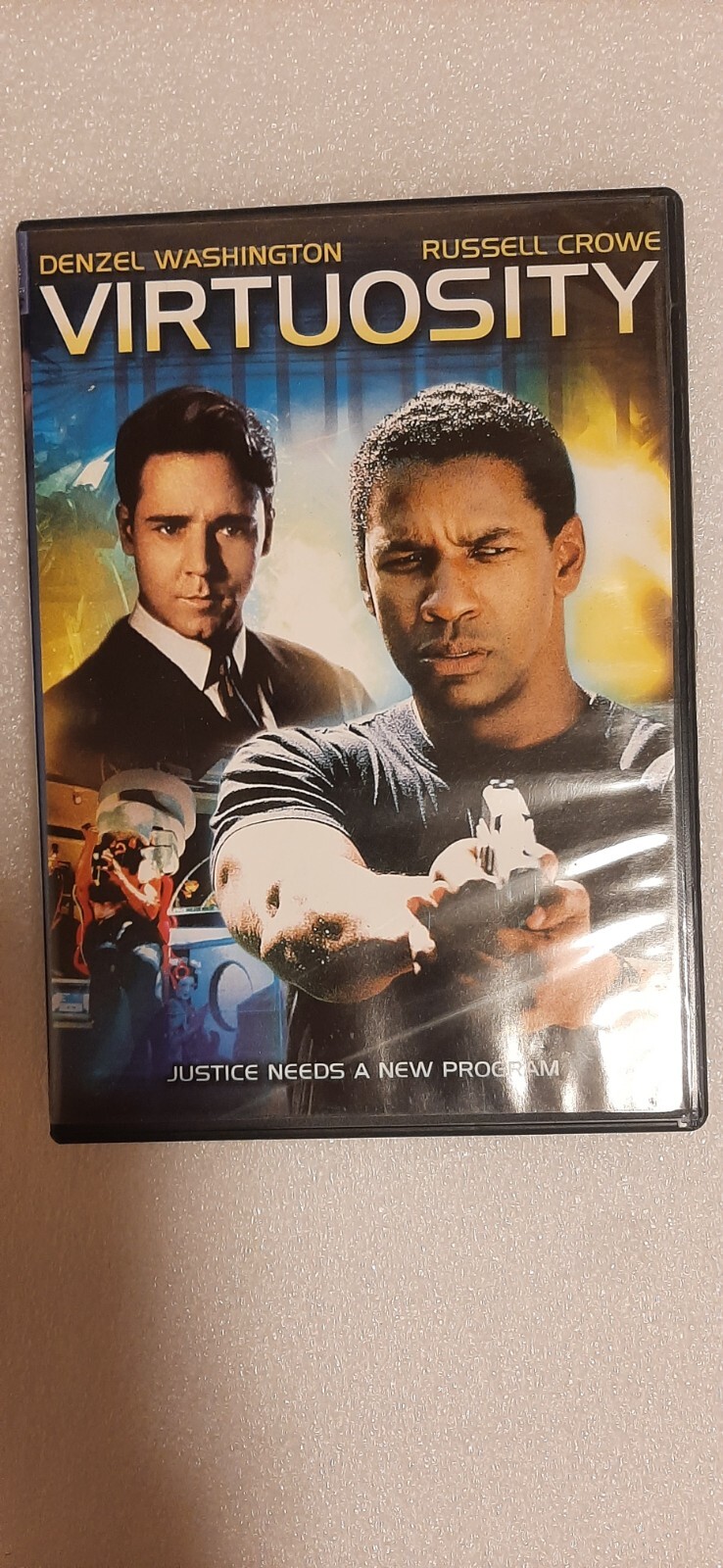 Virtuosity (DVD, 1995) Denzel Washington, Russell Crowe | eBay