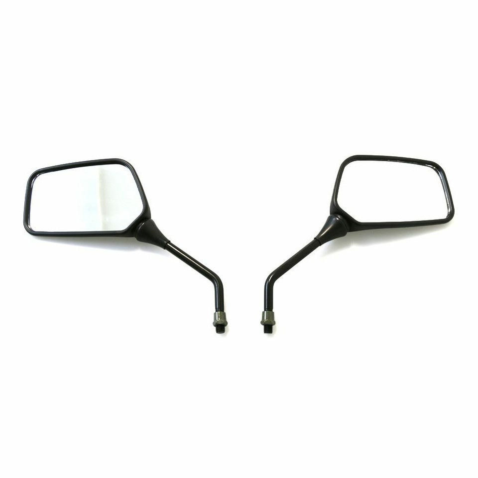 Universal Black 10mm Mirrors Pair | eBay UK