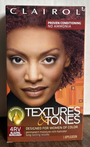 Clairol Professional Textures & Tones Hair Color 4rv Blazing Burgundy ...