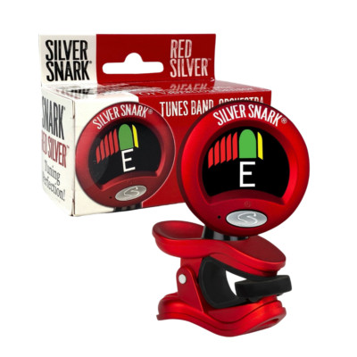 Snark Clip-On Tuner for All Instruments, SIL-RED Red Silver | eBay