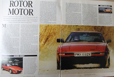 Original MAZDA RX7 RX-7 Buyer's Guide magazine article | eBay