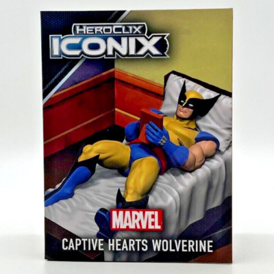WizKids Marvel Comics HeroClix Iconix: X-Men CAPTIVE HEARTS WOLVERINE ...