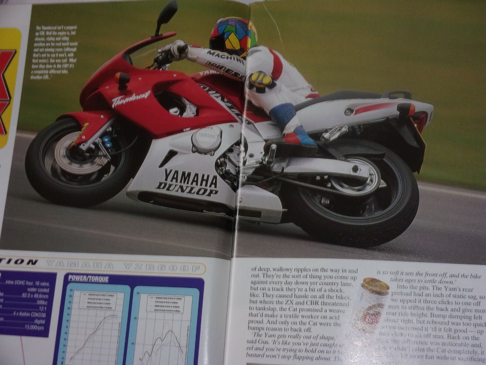 Performance Bike Magazine From Jan 1997 Honda Vfr400 Suzuki Gsx-r400 ...