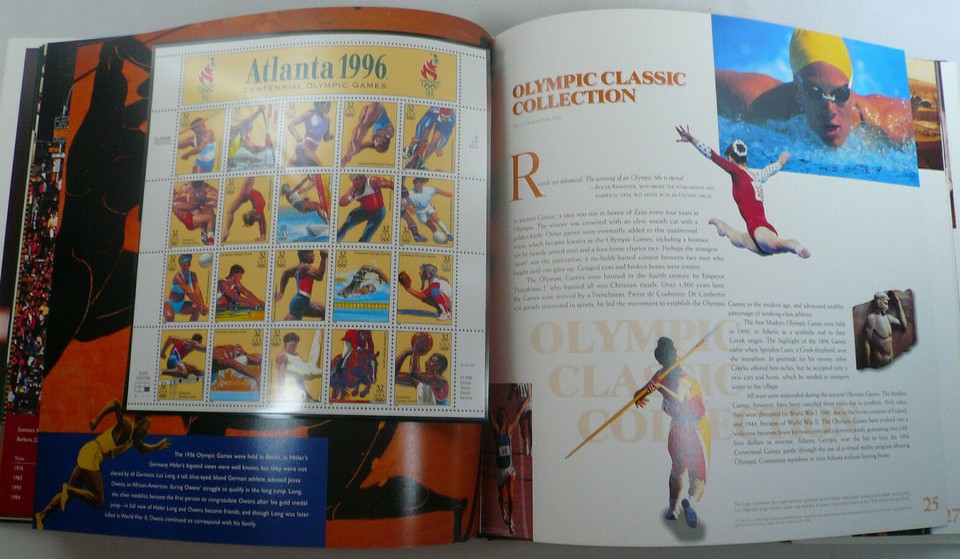 1996 Commemorative Stamp Collection Yearbook Usps Mint Set With Stamps 5169