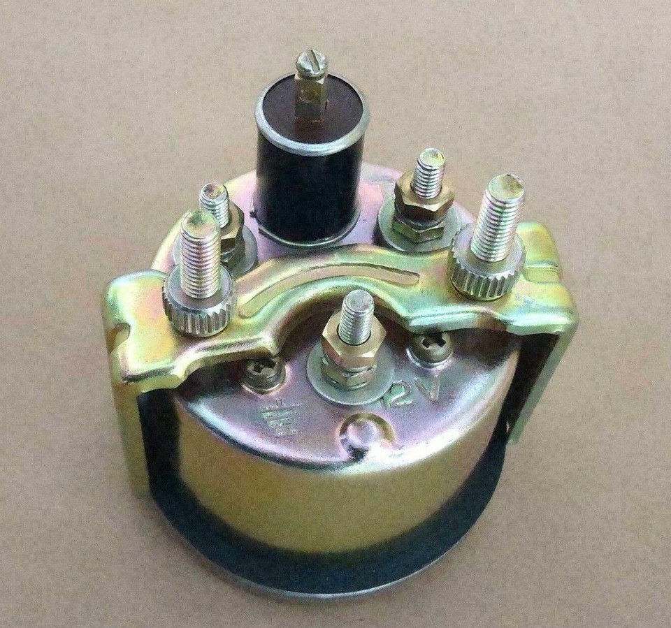 Smiths Volt Gauge chrome bezel 52 mm Volt Gauge Volt Meter 12 v replica ...