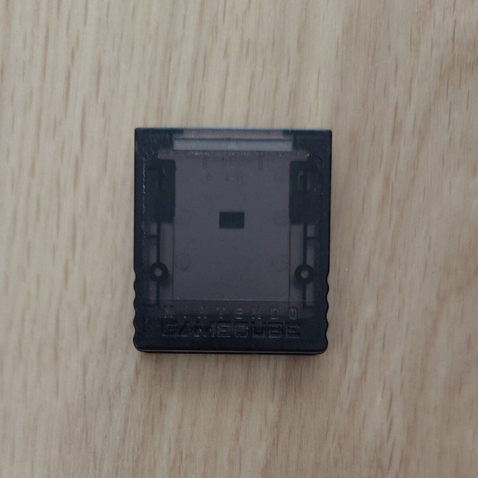 Official Nintendo GameCube Black Memory Card 251 59 Blocks (DOL-014 ...