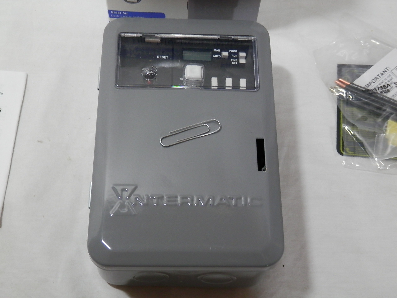 (1) NEW Intermatic EH40 7 day Electronic Timer 240 volt DPST Water ...