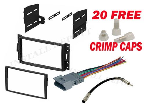 GM CHEVY COMPLETE RADIO STEREO INSTALL DASH KIT PLUS WIRE HARNESS + ANT ...
