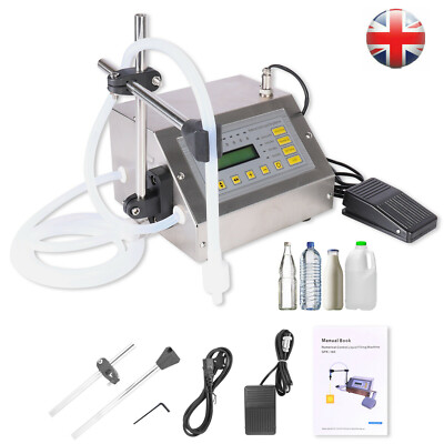 220V Automatic Digital Control Liquid Filling Machine with Foot Pedal ...