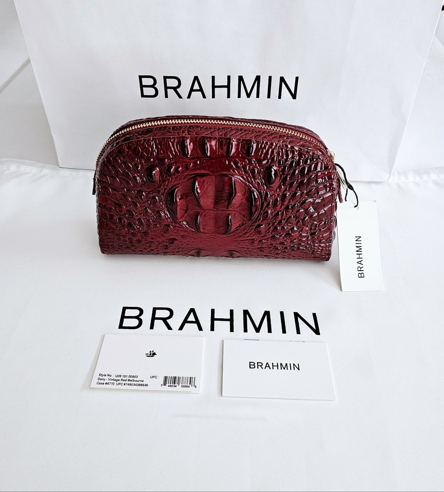 NEW BRAHMIN VINTAGE RED DANY | eBay