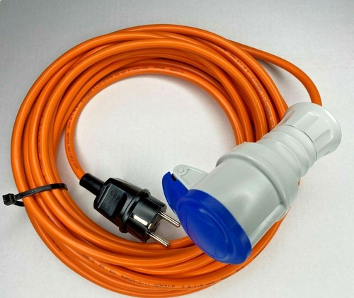 IP44 EUROPEAN CARAVAN/ MOTORHOME/ CAMPING ELECTRIC HOOK UP EXTENSION ...