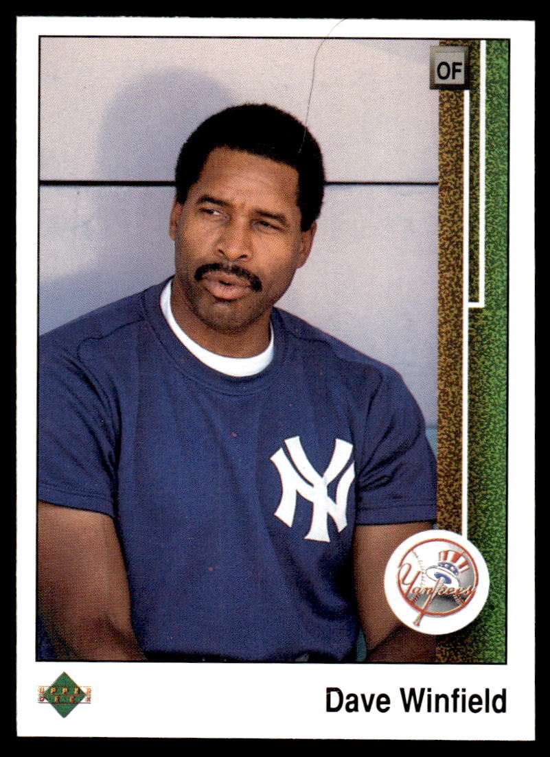 1989 Upper Deck Dave Winfield #349 New York Yankees Baseball Card | eBay
