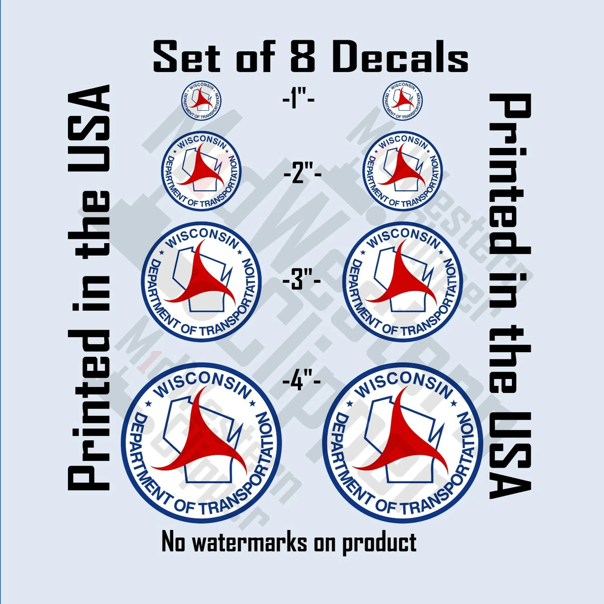 Department Of Transportation Stickers