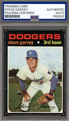 Steve Garvey PSA DNA Signed 1971 Topps Rookie Autograph | eBay