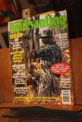 Vintage Hunting Magazine Sportsman's Bowhunting Annual 1990 | eBay