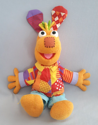 11" Big Bag Chelli Plush 1996 Tyco Jim Henson Sesame Street Muppet Dog ...