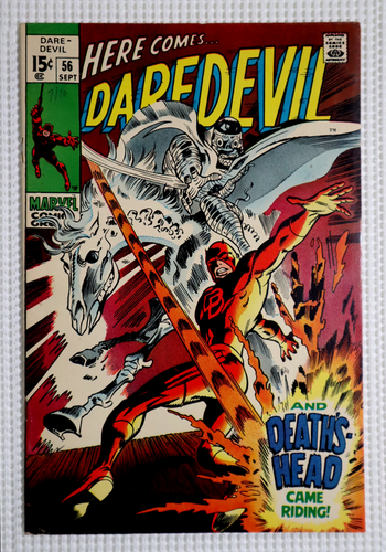 1969 Daredevil The Man Without Fear 56 Silver Age 1960's Marvel Comics ...