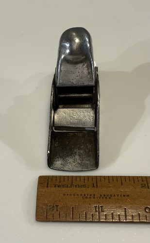 VINTAGE PRESSED STEEL MINI THUMB BLOCK PLANE 3 3/8” INCH | eBay
