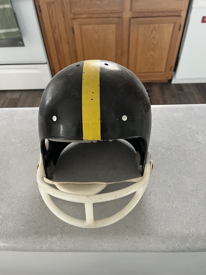 Vintage Pittsburgh Steelers Hutch Football Helmet | eBay UK