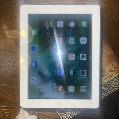 Apple iPad (4th Generation) A1460 16 GB, Wi-Fi + 4G, 9.7 in - White ...