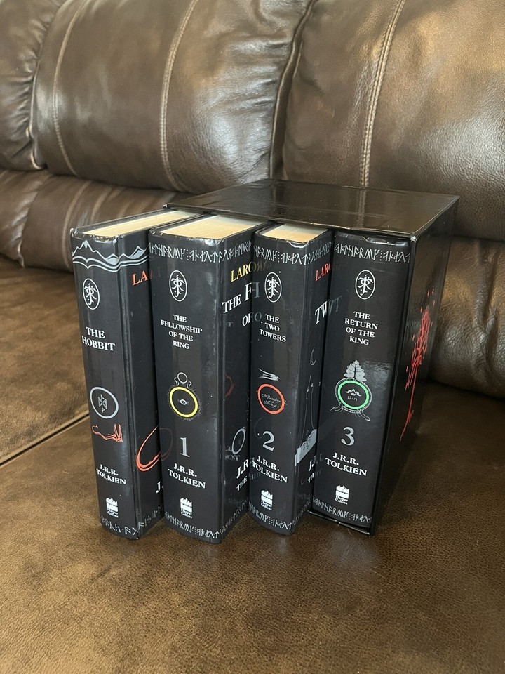 LORD OF THE RINGS, THE HOBBIT Large Print HCs with slipcase (Extremely ...