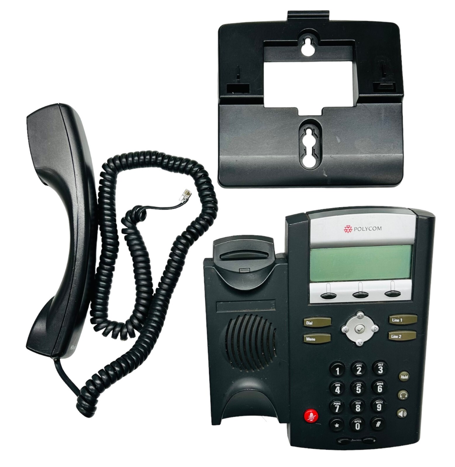 Polycom Digital 2 Line Telephone SoundPoint IP 330 1668-12223-001 (6 ...