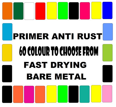 ANTI RUST Car Body Paint Steel,Wood,Metal,PRIMER Military Army BARE ...