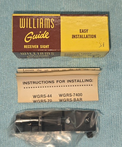 WILLIAMS GUIDE RECEIVER SIGHT WGRS-742 SIGHT NOS (MT67) | eBay
