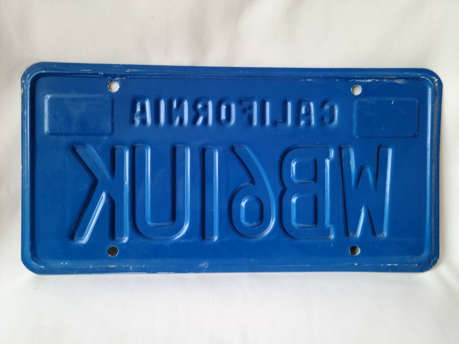 Vintage 1994 California Amateur Radio HAM Radio License Plate 0322 | eBay