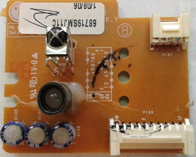 42PC3DV LG Tv IR Sensor Board 68719SMJ11C Infrared IR Remote Control ...