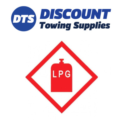 LPG GAS Sticker Decal For Gas Locker Box on Caravan Campervan Motorhome ...