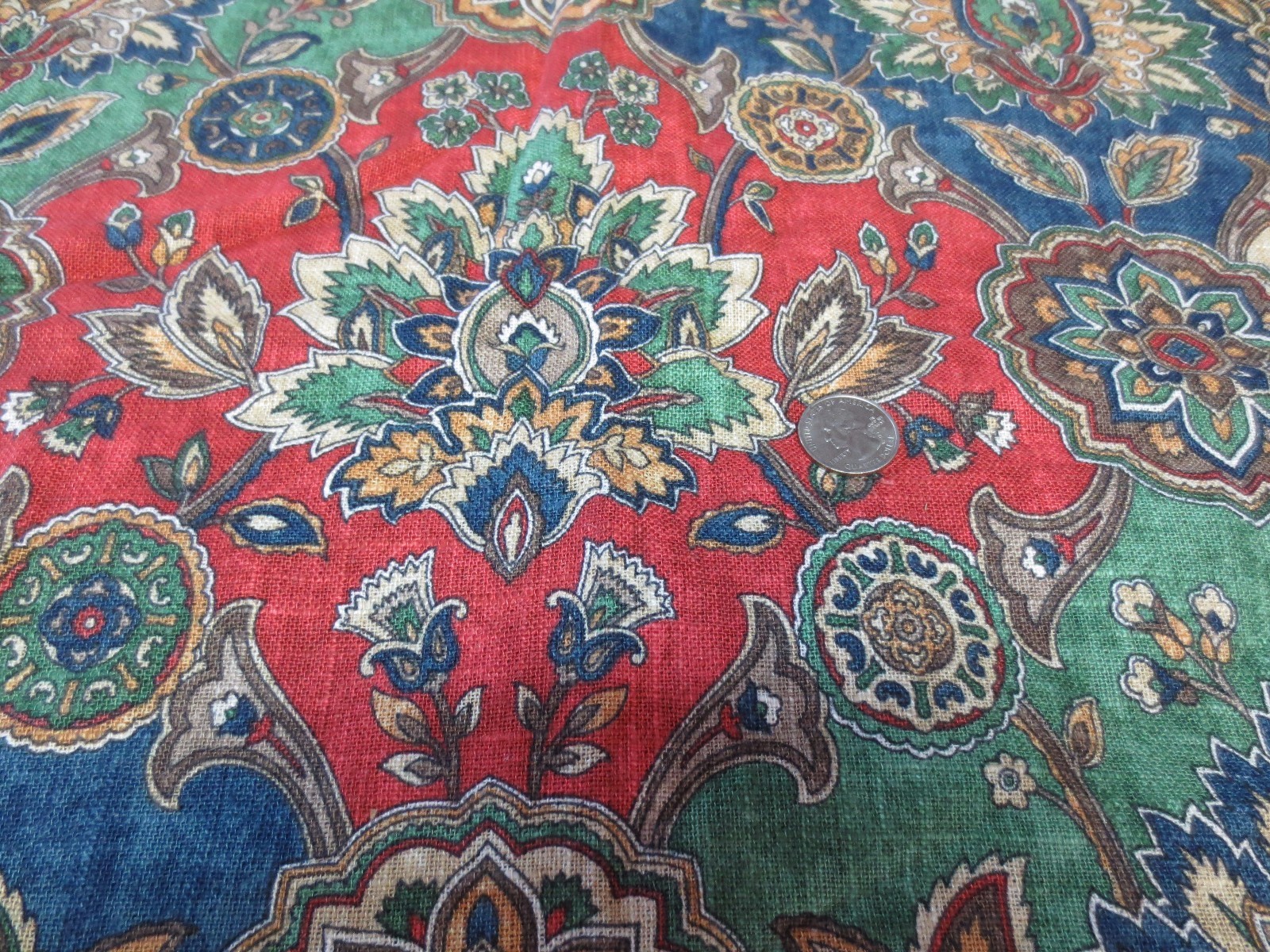 Pindler Fabric sample crafts upholstery Chair Stool pillow Linen Blends ...