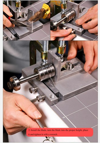 Tailor machine leather strap leather cord belt cutter set handmade ...