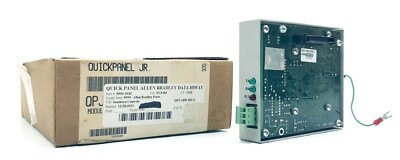 UNUSED ALLEN BRADLEY QPJ-ABD-201-G QUICKPANEL JR. AB DATA HIWAY PLUS ...
