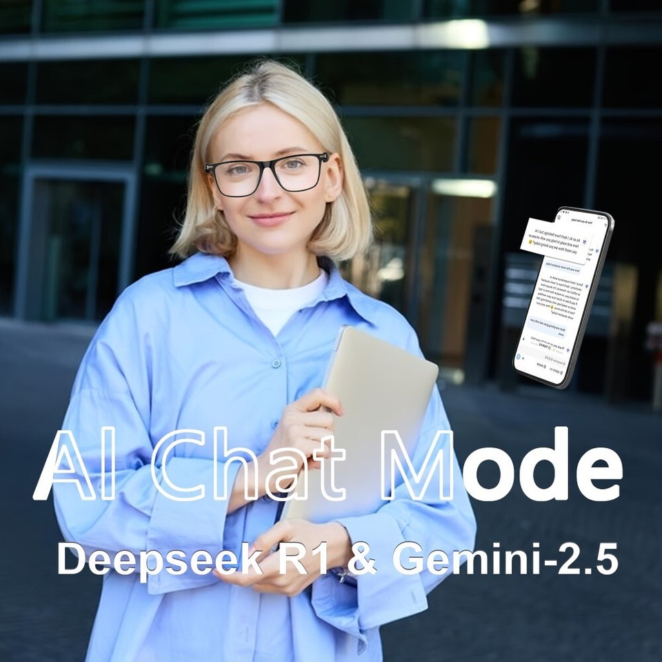 Practical Flexible Stable Sturdy AI Smart Glasses with 160 Languages ...