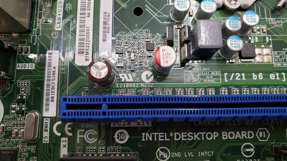 ⭐️⭐️⭐️⭐️⭐️ Dell Motherboard Intel E210882 w I/O Shield | eBay
