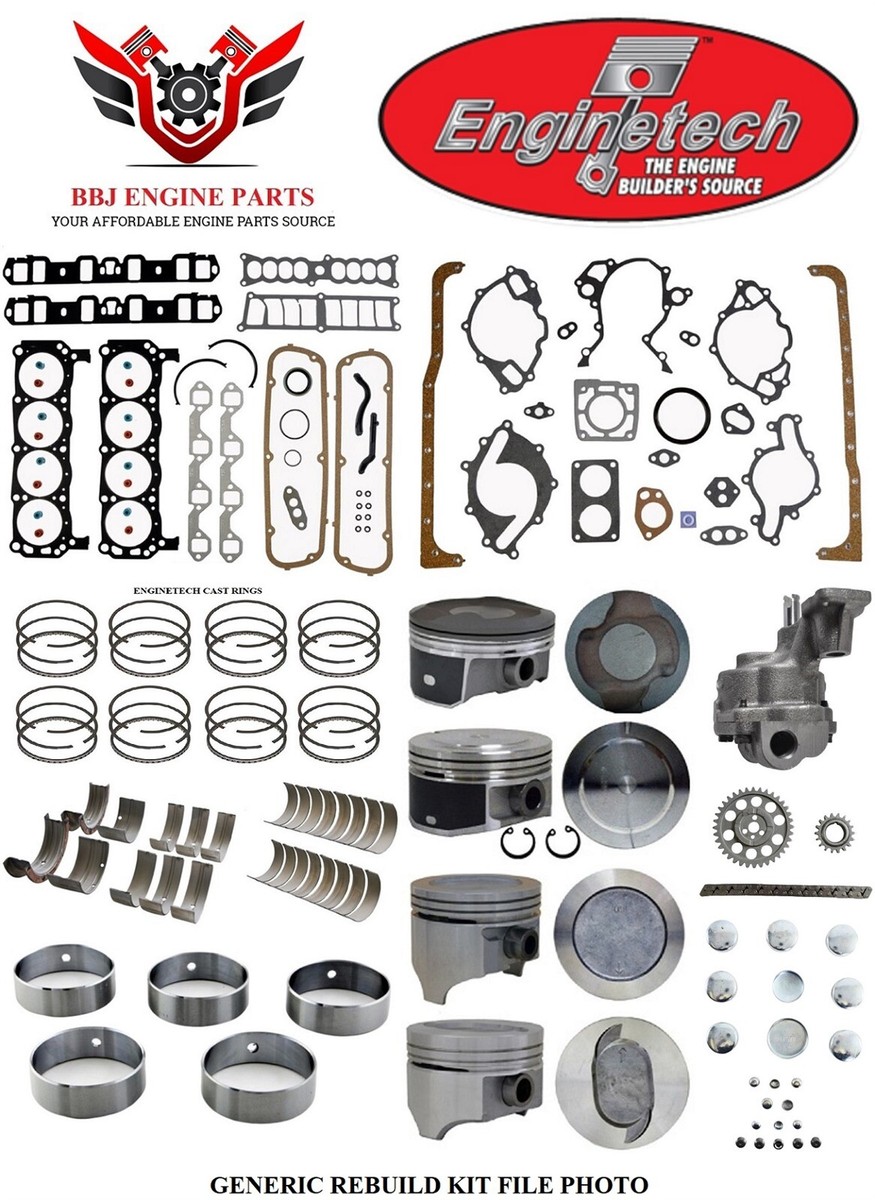 350 Chevy Rebuild Kit 350 Chevy Rebuild Kit Engine Remain/Re Ring Kit