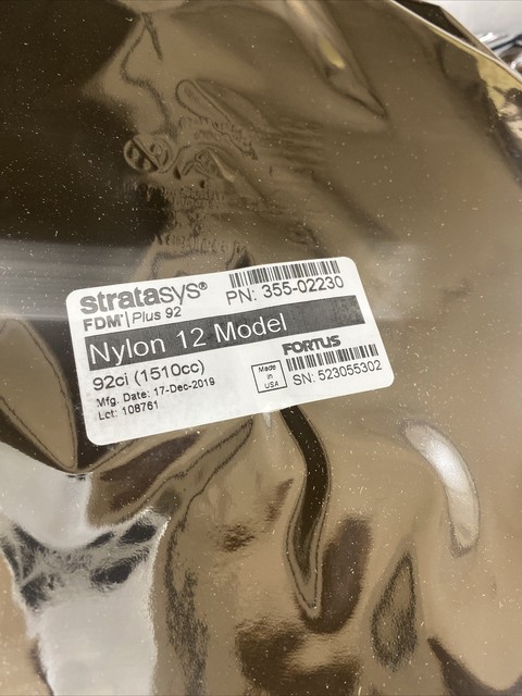 Stratasys 355-02230 Fortus Nylon 12 Filament Canister for sale online ...