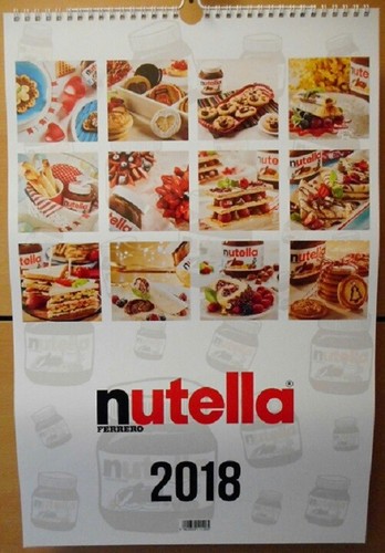 RAR!!! NUTELLA KALENDER 2018 FERRERO POLEN | eBay.de