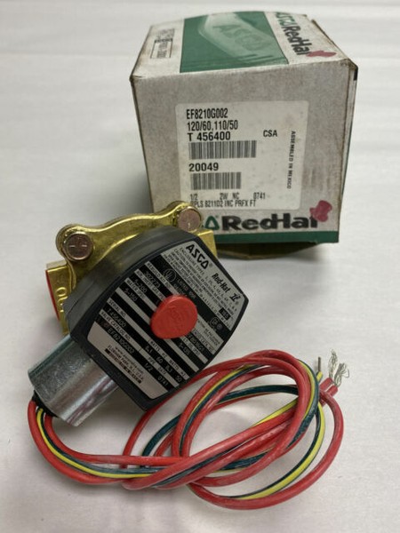 Asco EF8210G002 1/2in 2-Way 480V 60Hz Solenoid Valve for sale online | eBay