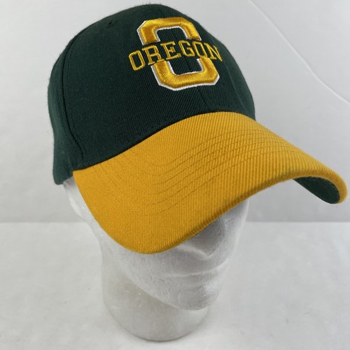 Oregon Ducks UO Hat Cap Adult Adjustable Top Of The World Green Acrylic ...