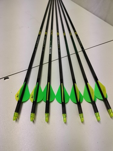 BNEW 7pc 30 Inch ARROWS Carbon Express Wolverine Hunter 55-70 .350 ...