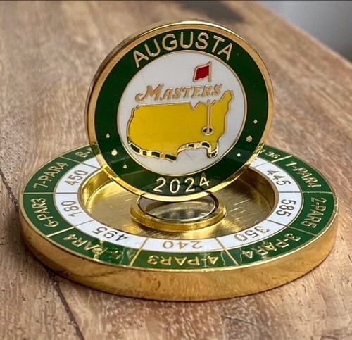 2024 Masters Tournament Coin and Magnetic Ball Marker Augusta National ...
