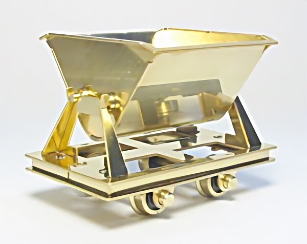 On30/O16.5/Oe Aru-Model 3 V-Skip Wagons Kit Ore/Coal Mining 0e Gauge ...